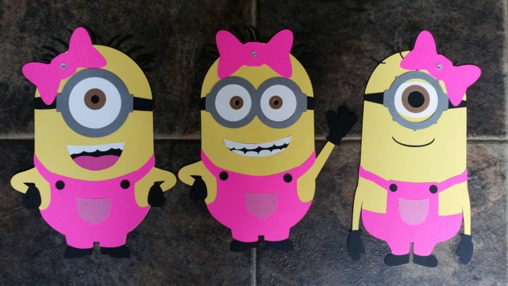 Minions en rosa para niñas - Dale Detalles