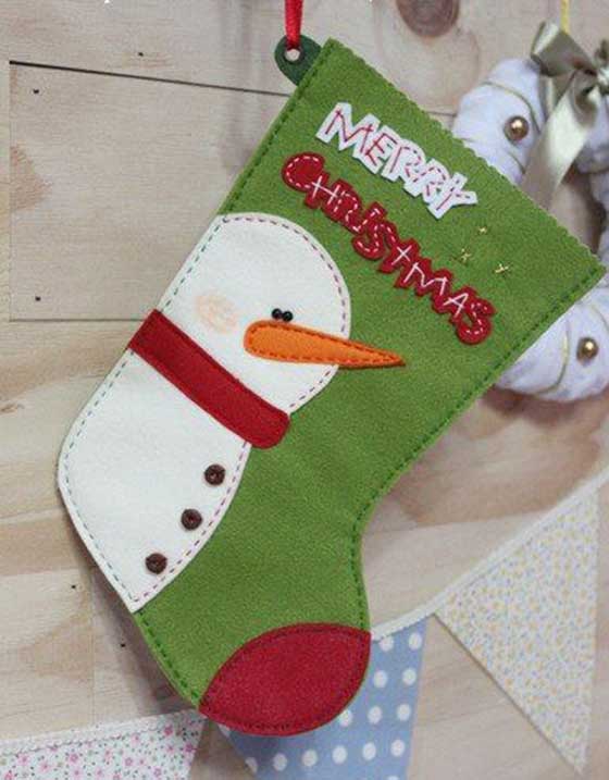 3 Modelos de botas navideñas con reno, muñeco de nieve y pino – Dale ...