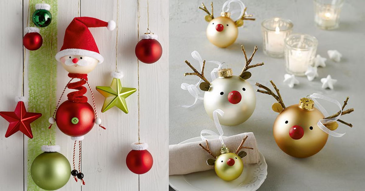 Decora esferas con personajes navideños - Dale Detalles