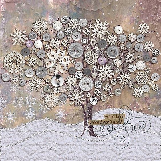 Crea increíbles decoraciones navideñas con botones – Dale Detalles