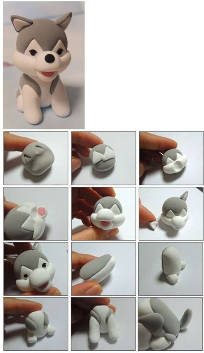 Cómo moldear figuras de Porcelana fría o Masa flexible - Dale Detalles