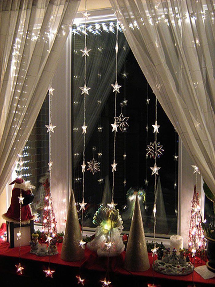 Decoracion De Ventanas Navidenas