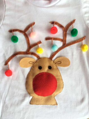 Prendas infantiles con adornos navideños - Dale Detalles